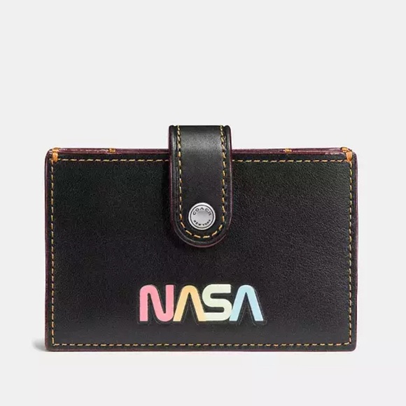 Coach | Bags | Rare Coach Accordion Card Case W Nasa Space Patch | Poshmark